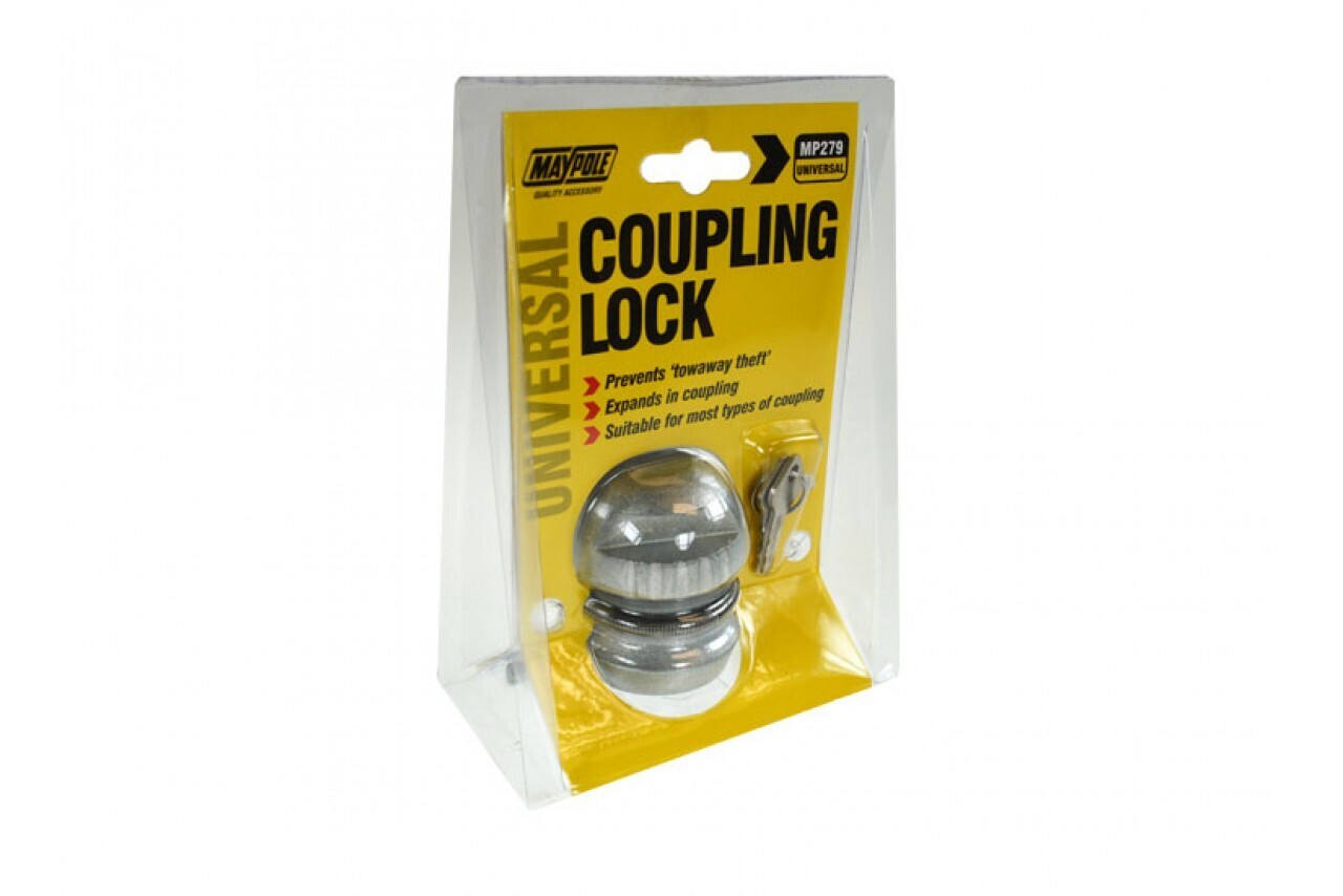 Universal Trailer Ball Hitch Coupling Lock