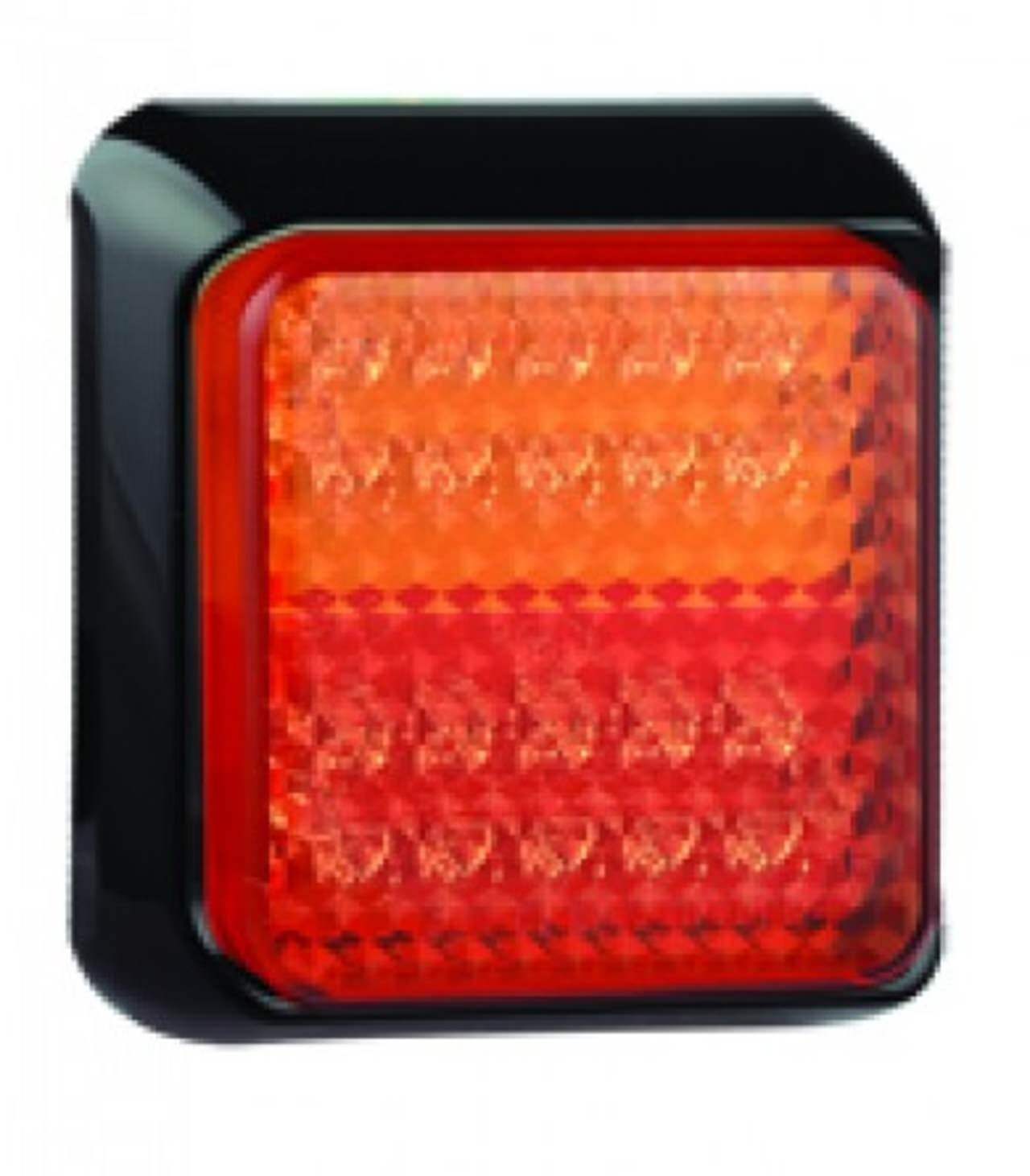 Autolamp 80mm Square Combination LED Light