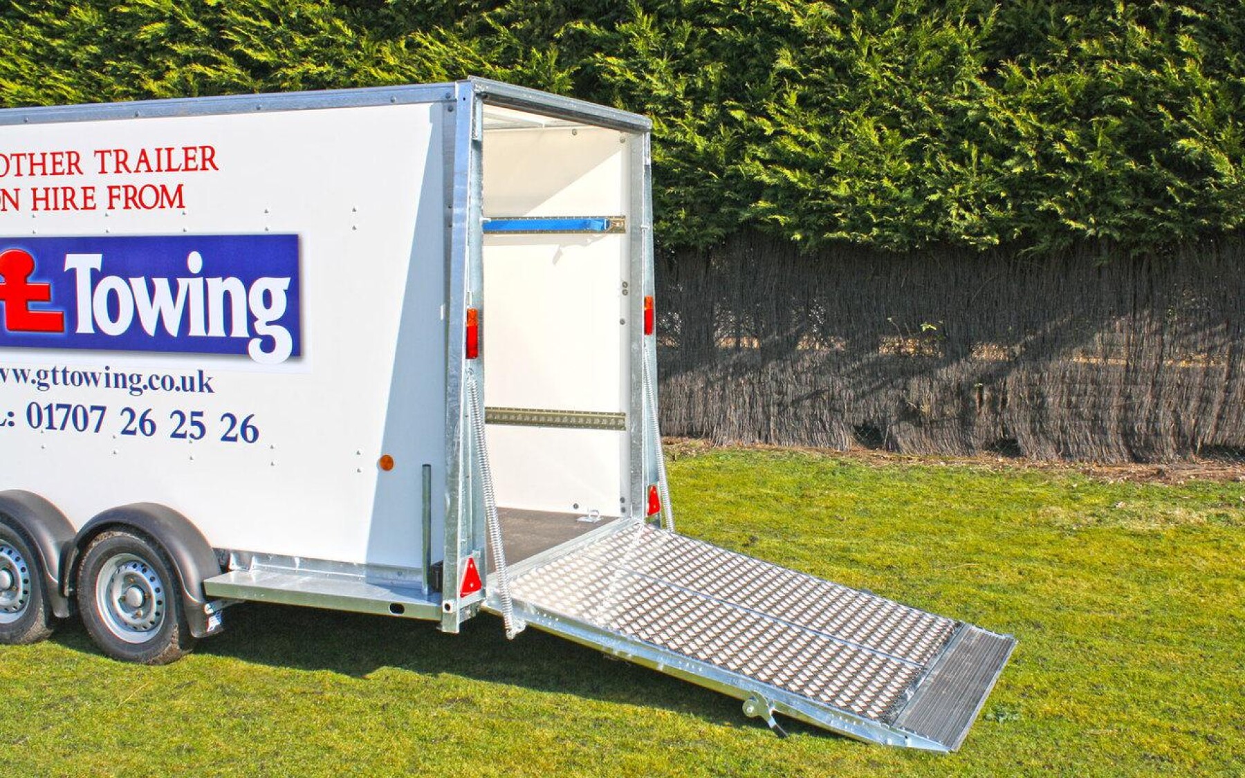 Ifor Williams BV125G Enclosed Trailer Hire