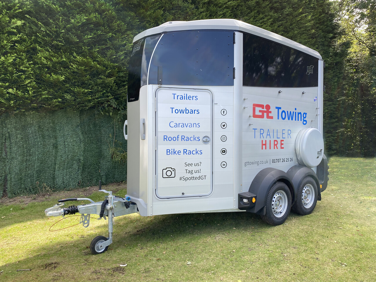 Ifor Williams HB403 Single Horse Trailer Hire
