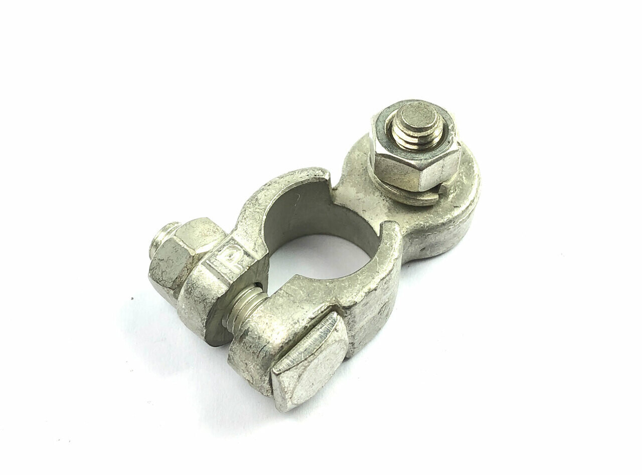 Round Positive Battery Terminal - Stud Fixing