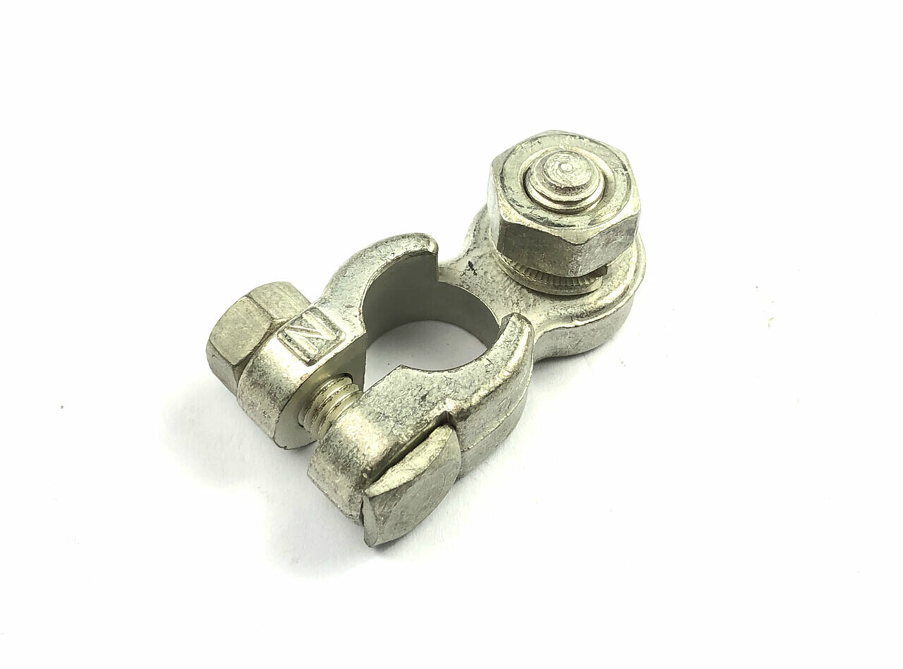 Round Negative Battery Terminal - Stud Fixing