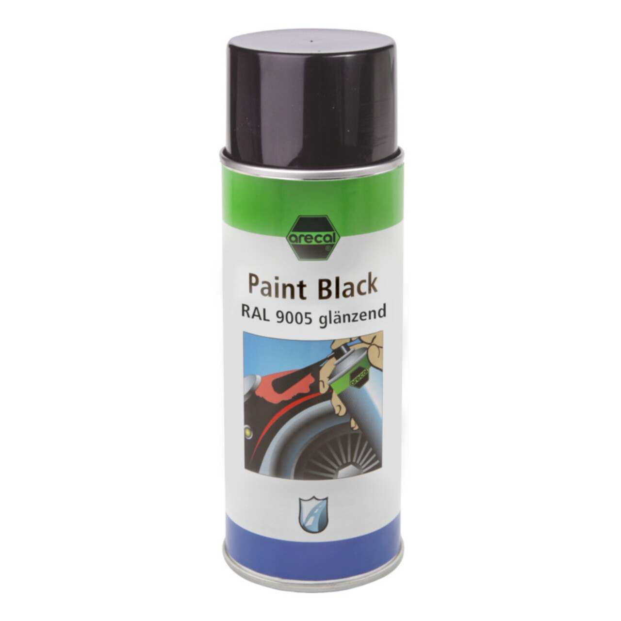 ARECAL RAL9005 Black Gloss Spray Paint 400ml