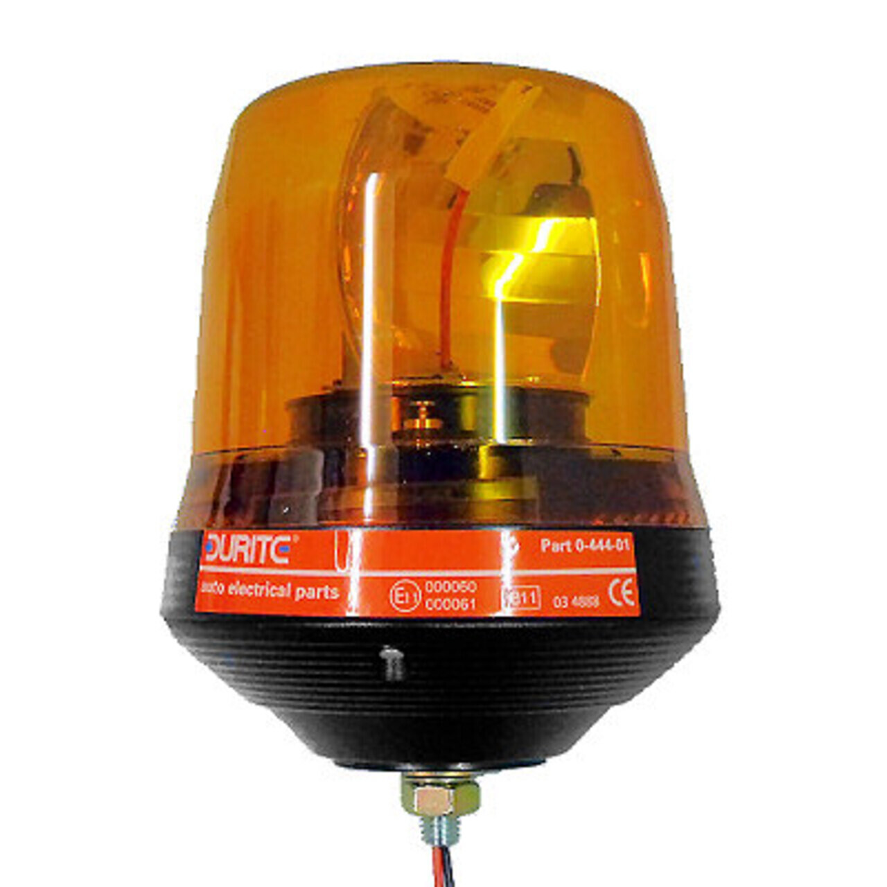 Durite Amber 12/24V Rotating Beacon 0-444-01