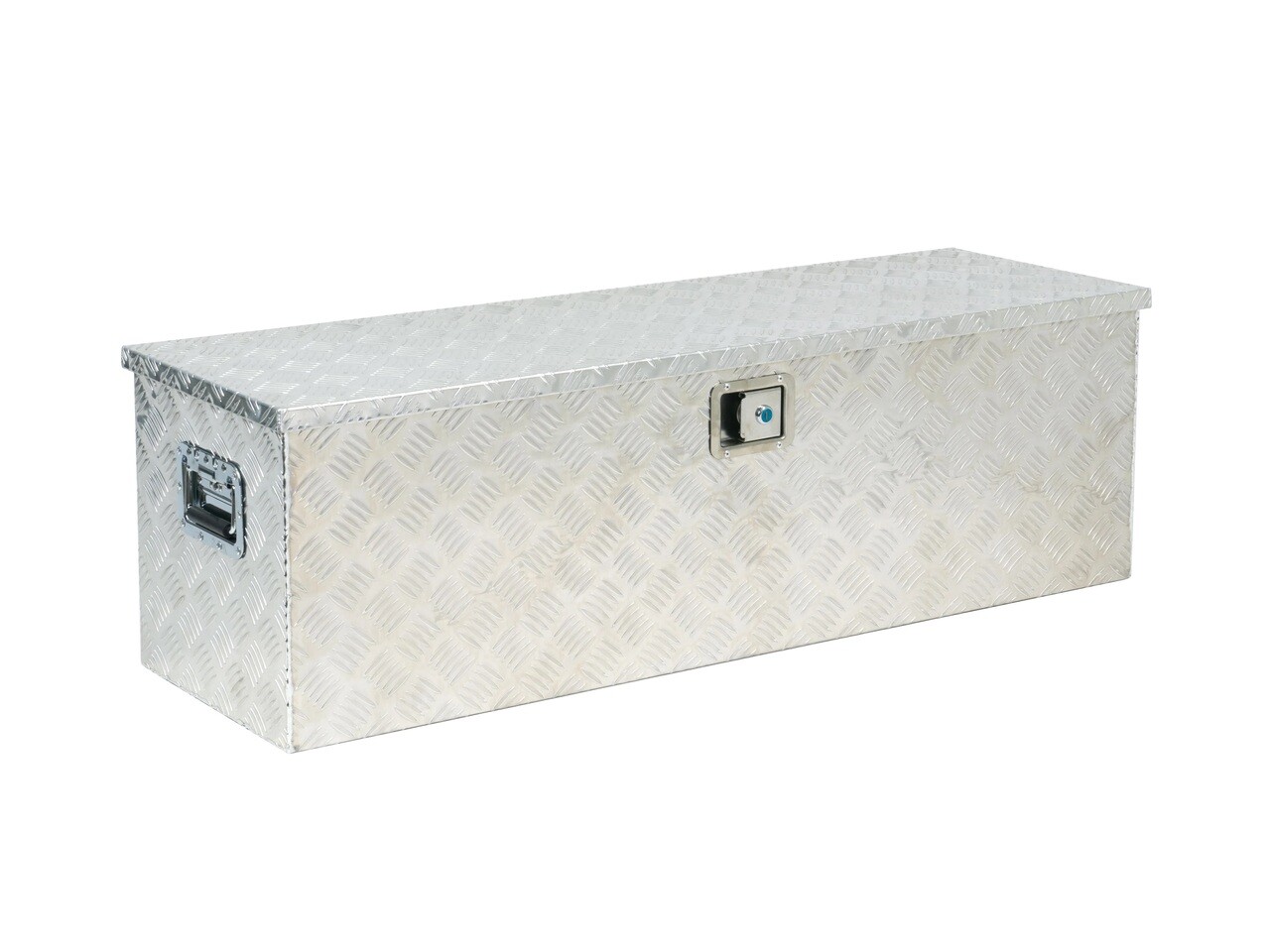 Large Aluminium Ali Chequer Plate Toolbox